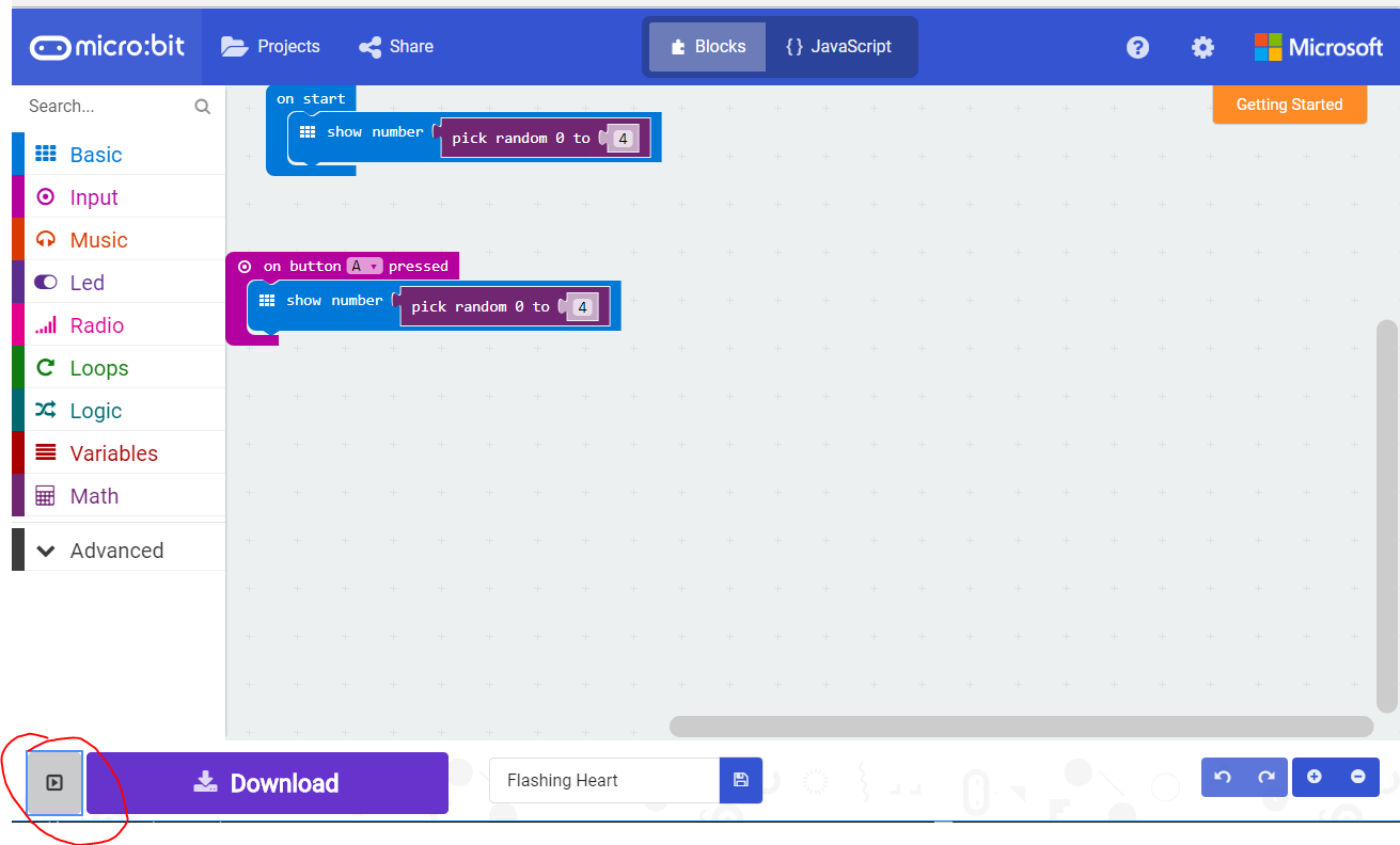 Show 'code' fullscreen for lessons · Issue #1020 · microsoft/pxt-microbit · GitHub