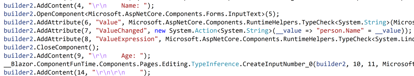 EditText code generation is broken · Issue #8184 · dotnet/aspnetcore ...