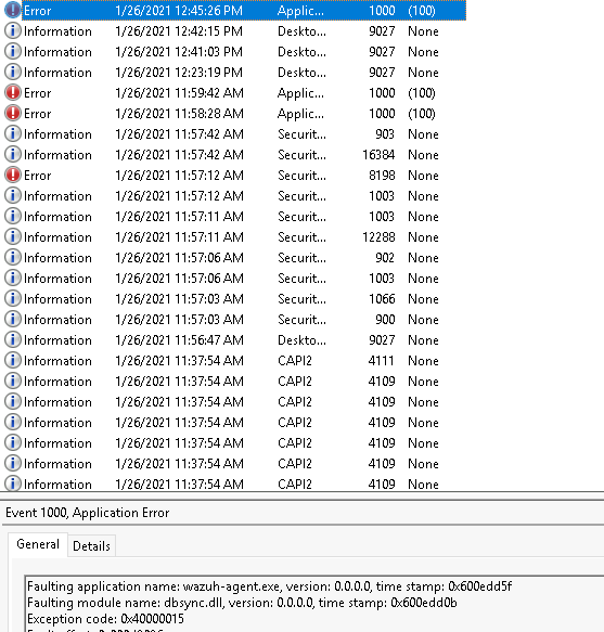 Windows crash - invalid install path · Issue #7267 · wazuh/wazuh · GitHub