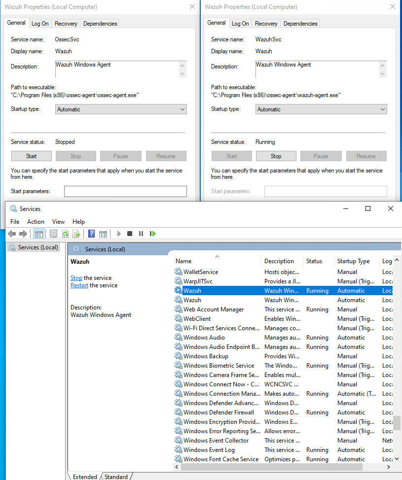 Upgrade To 42 Doesnt Remove Old Service On Windows 10 · Issue 8631 · Wazuhwazuh · Github