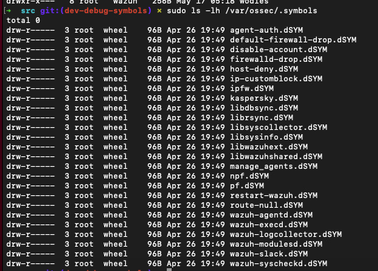 Wazuh core dump enabling and analysis - exploratory session · Issue #13315 · wazuh/wazuh · GitHub