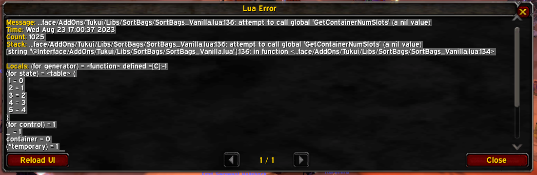 Classic Era Error After New Patch · Issue 116 · Tukui Orgtukui · Github