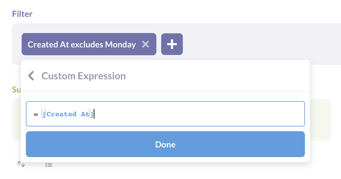 Exclude Date Time Filters Incorrectly Being Converted To Custom Expressions · Issue 22487
