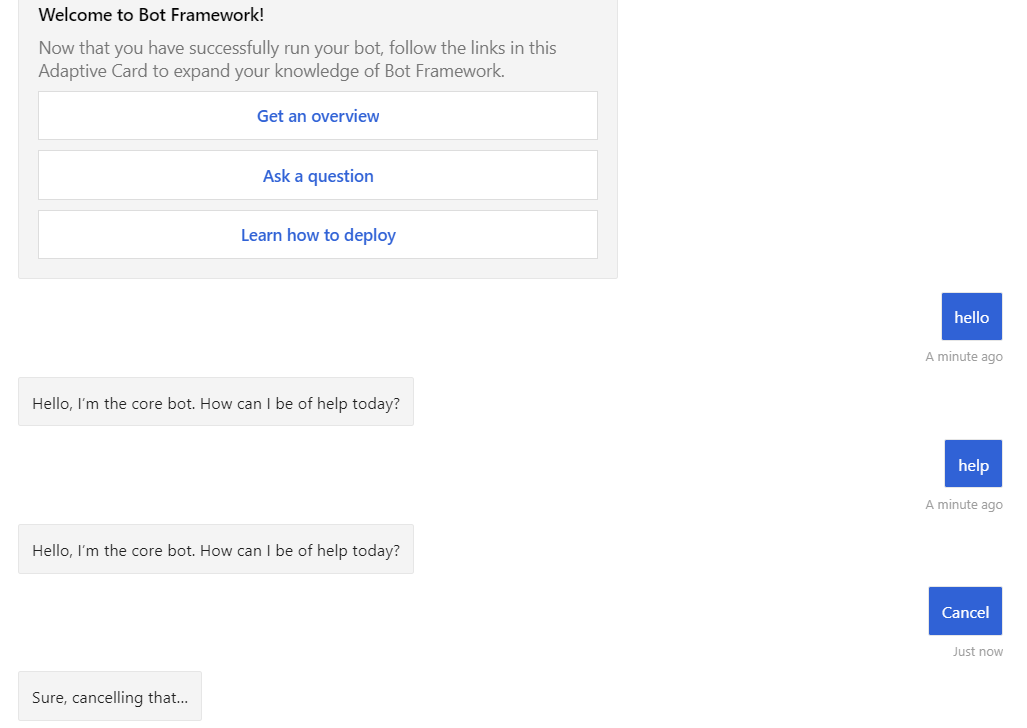 CoreBot (adaptive dialogs version) doesn't evaluate triggers correctly · Issue #1911 · microsoft ...