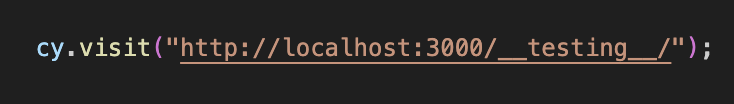Cypress interprets underscores in URL as formatting instructions on ...