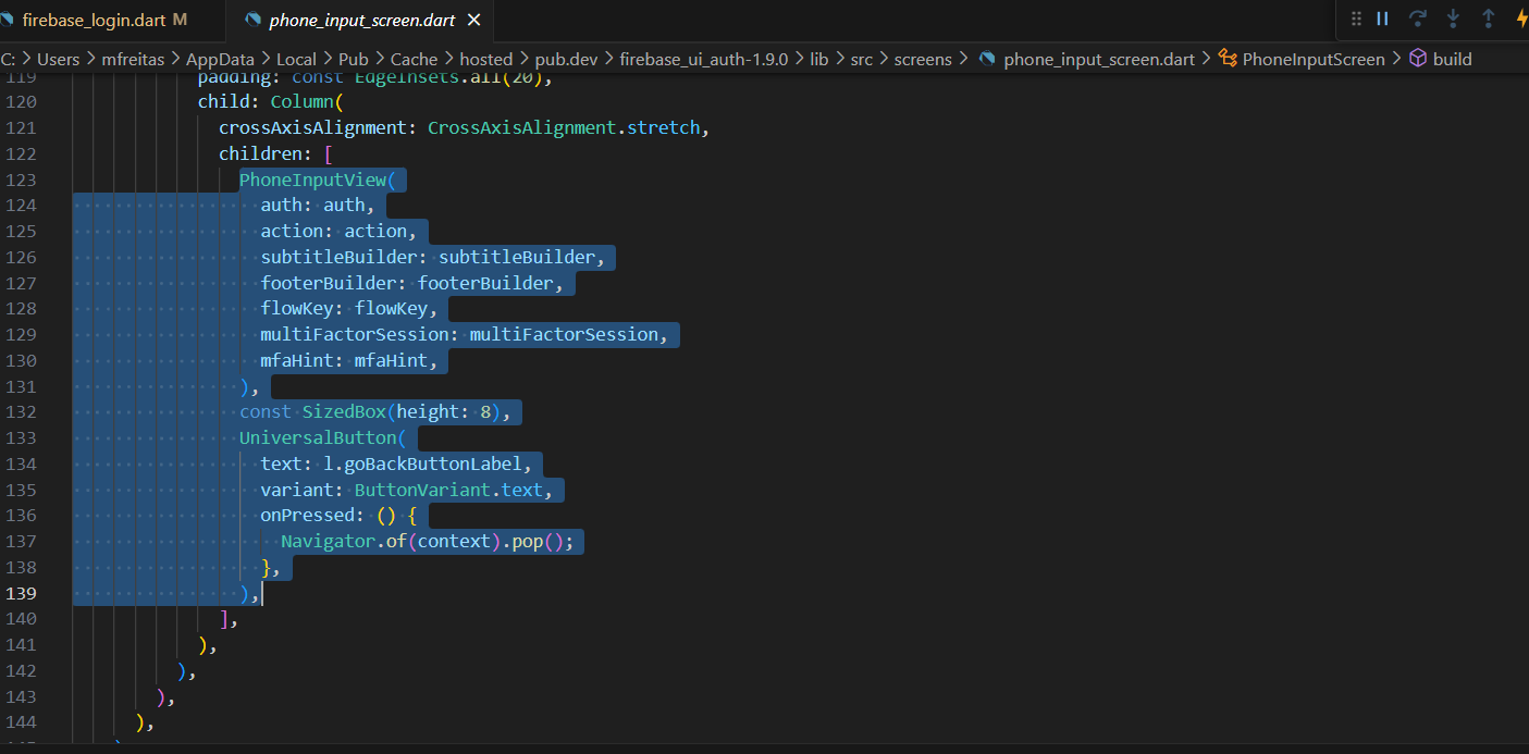 馃悰 Phoneinputscreen Footerbuilder Builds Before Back Button 路 Issue 145 路 Firebase Firebaseui
