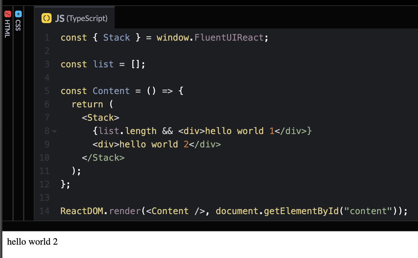 [Bug]: Stack in @fluentui/react version 8.101.2 changed to rendering falsy elements instead of ...