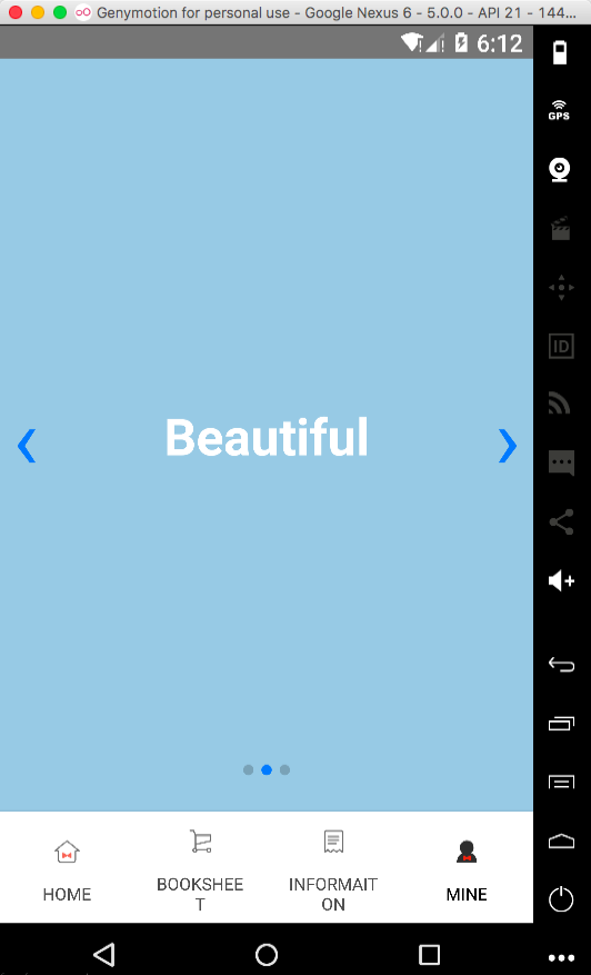 When Tabnavigator Are Nested,the React Native Swiper In The Inner Tabnavigator Can‘t Show