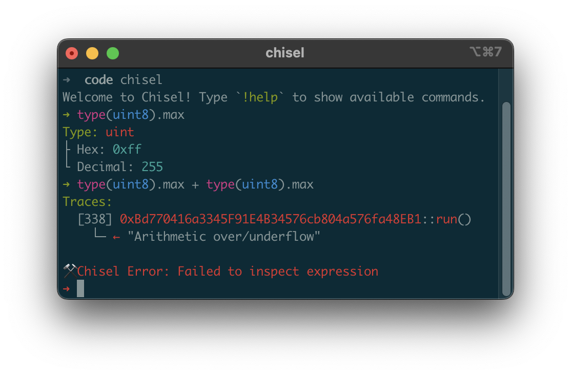 In Chisel Return The Specific Type Of The Integer Instead Of `type Uint` · Issue 5705