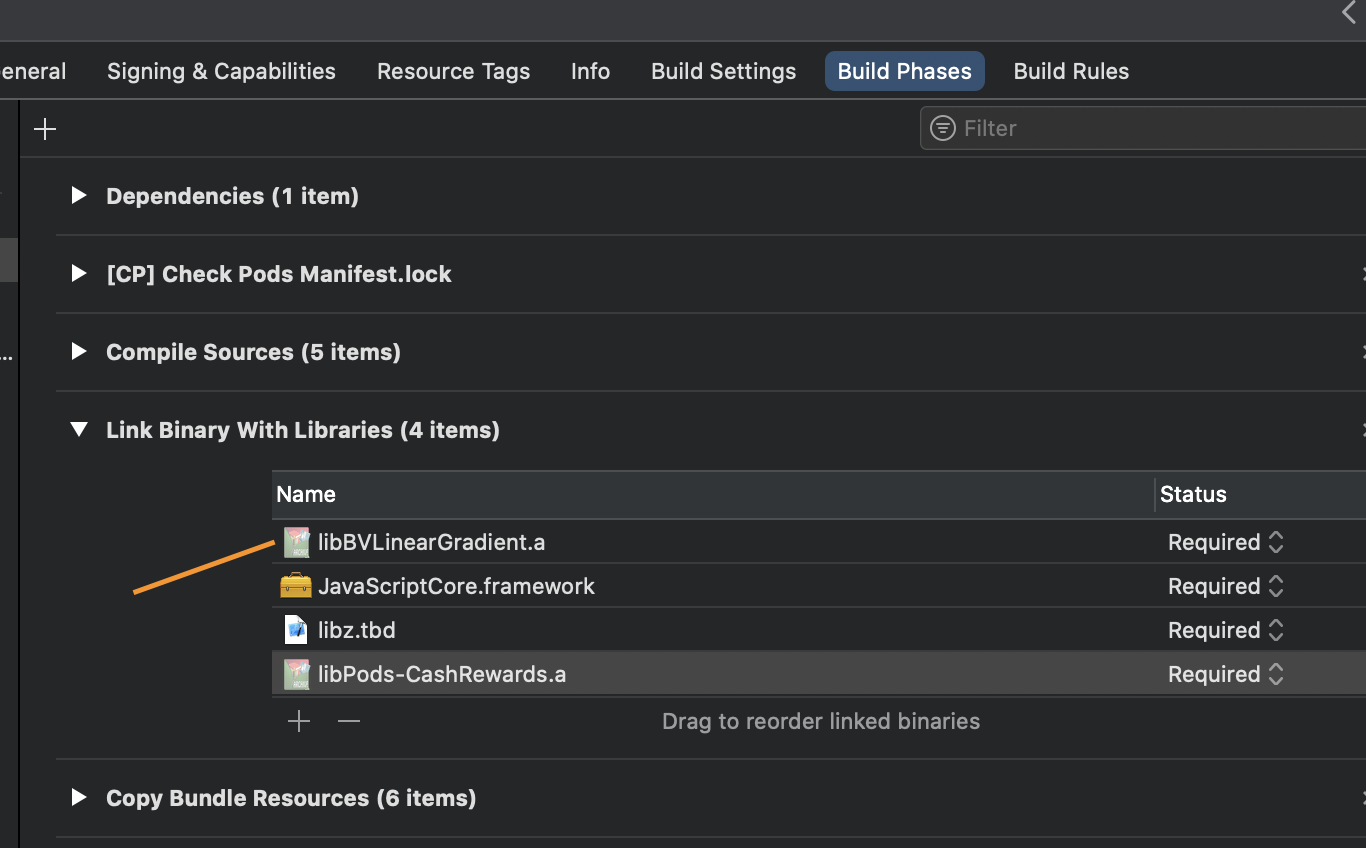 iOS14, xCode 12 beta: Showing Recent Errors Only Library not found for -lBVLinearGradient ...
