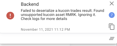 Fails to load RMRK balance from Kucoin · Issue #3702 · rotki/rotki · GitHub