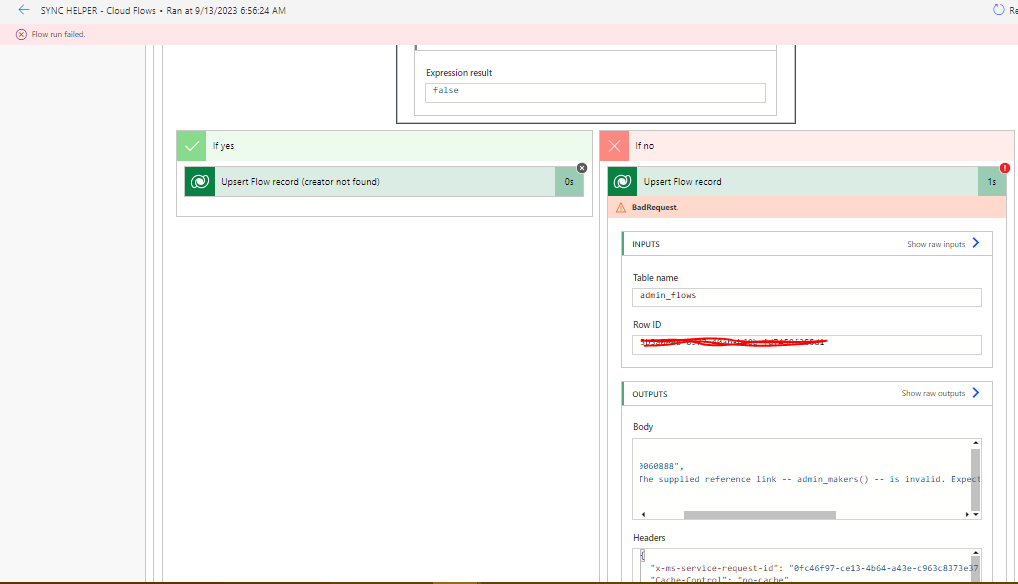 [CoE Starter Kit - BUG] SYNC HELPER - Cloud Flows -> HELPER - Maker Check - failing due to no ...