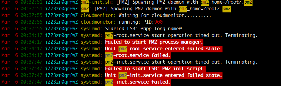 PM2 process manager fail to start · Issue #2747 · Unitech/pm2 · GitHub