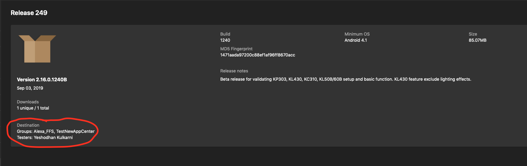 Incorrect Distribution Shown for Releases · Issue #1090 · microsoft/appcenter · GitHub