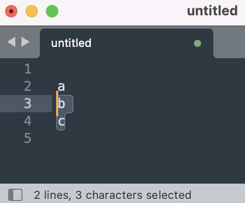 Show number of selected lines in the status bar · Issue #154327 ...