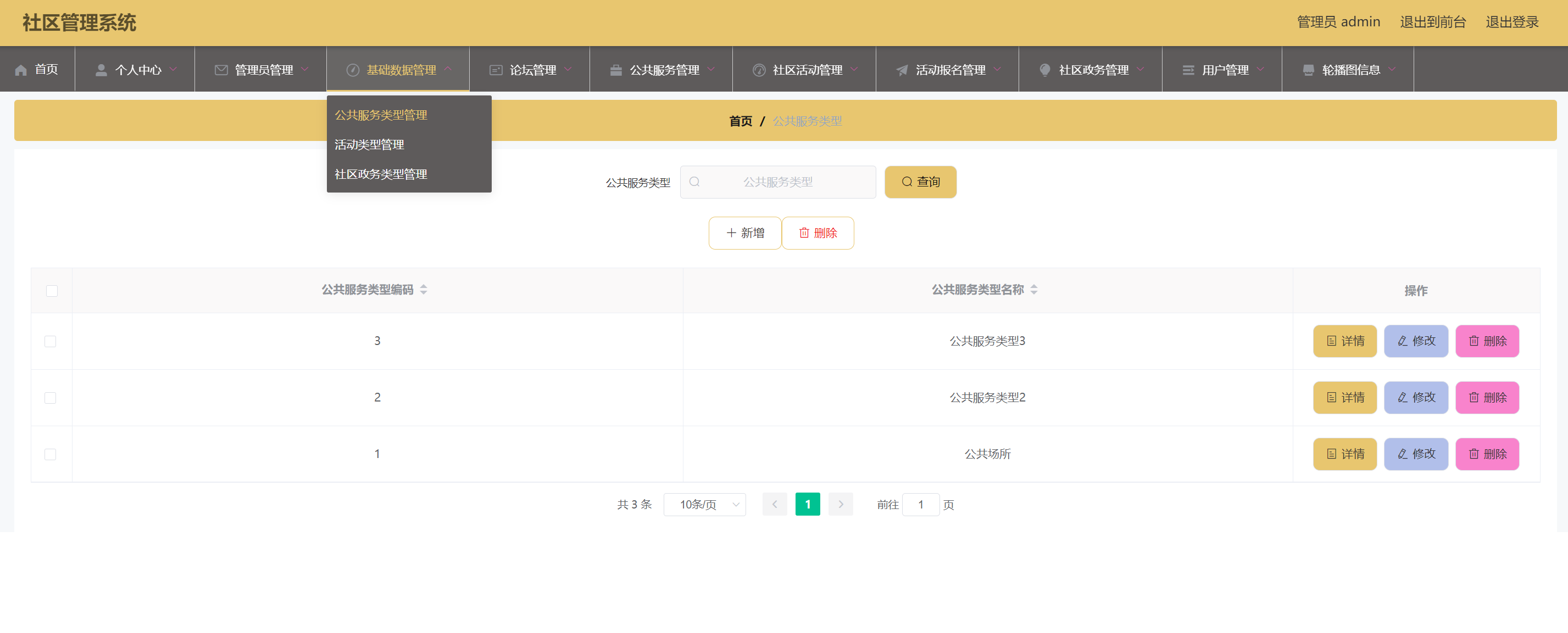 GitHub - 666bears/communitys: 基于Java+SSM+Vue的宠物医院管理系统(源代码+数据库+万字文档)角色：管理员、教练、用户 管理员：首页、个人中心、管理员 ...
