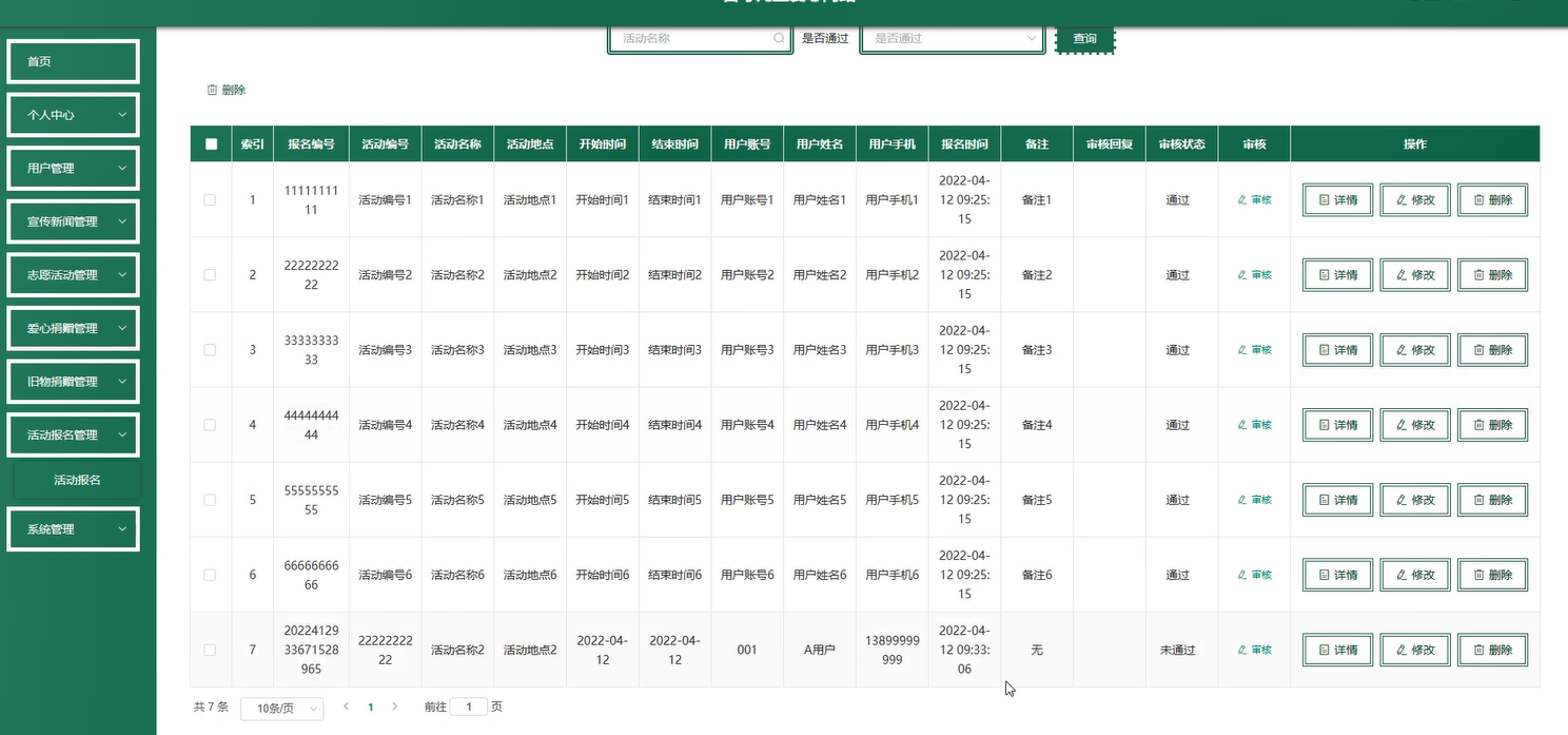 GitHub - 666bears/Children: 基于Java+SpringBoot+Vue的儿童爱心网站系统(源代码+数据库+万字文档+ppt)角色：管理员、用户 管理员：管理员登录 ...