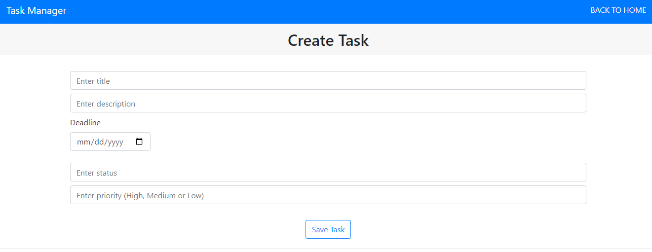 GitHub - Sumanthbhat078/Task_Manager: Designed to provide a solution ...