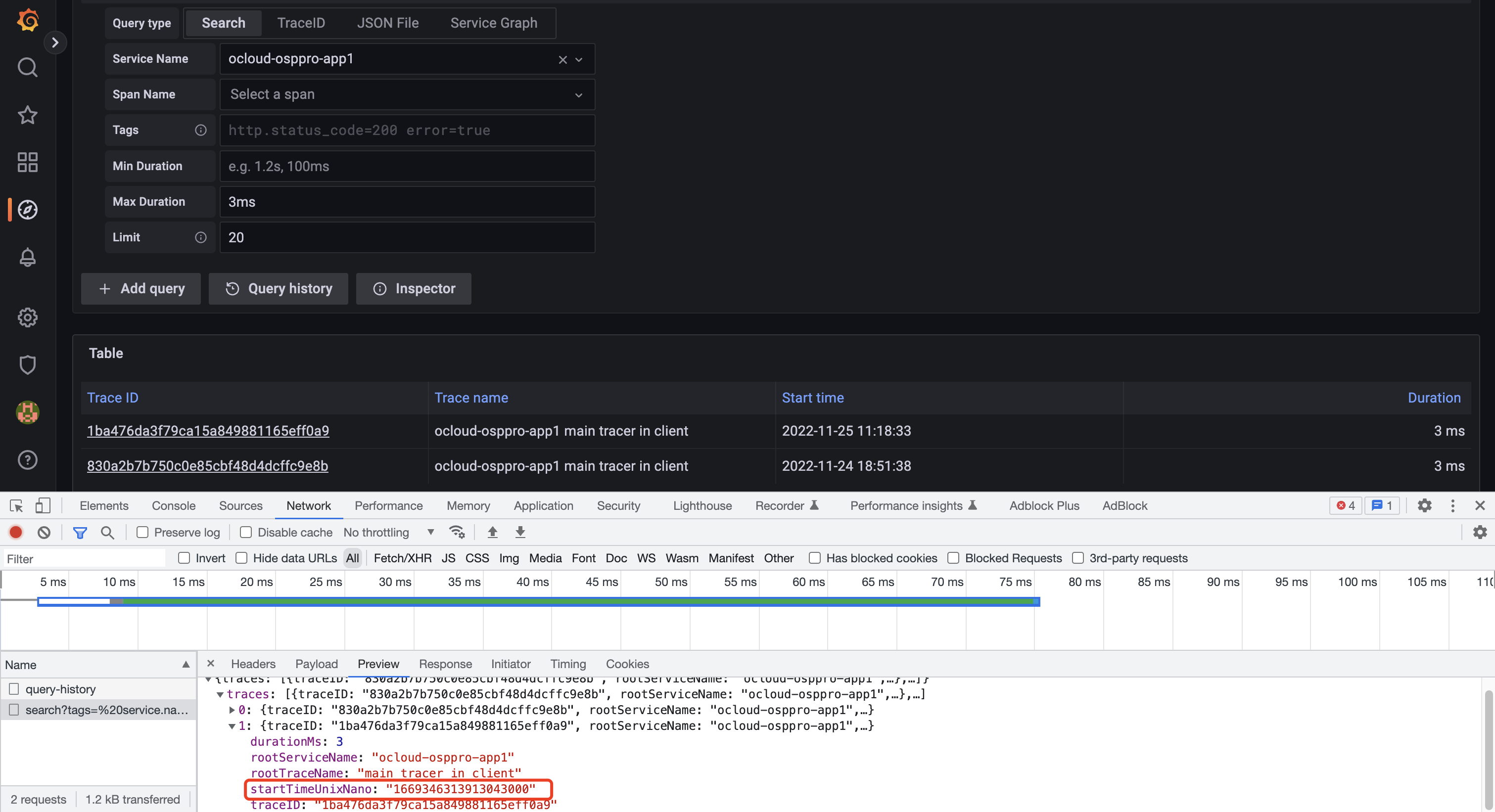 Why Tempo Request Params And Tempo Proto Are Completely Inconsistent · Issue 1910