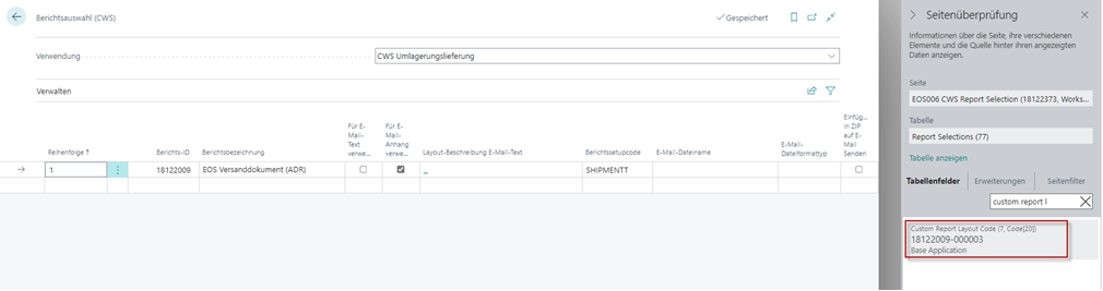 Custom Report Layout per CWS · Issue #238 · EOS-Solutions/IDEAS · GitHub