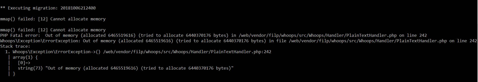 Migration Version20181006212400 fails · Issue #7326 · concretecms/concretecms · GitHub