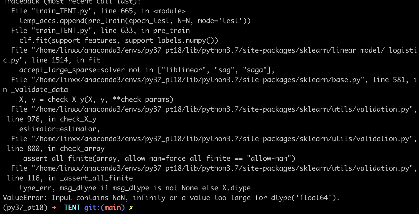 Valueerror About Inputs · Issue 3 · Songw Swtent · Github