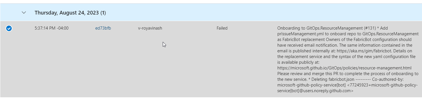 Deployment Sync Failing · Issue #135 · OfficeDev/microsoft-teams-emergency-operations-center ...