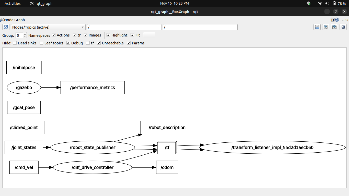 ros2 topic echo /tf and ros2 topic echo /odom yield blank · Issue #1514 · ros-simulation/gazebo ...
