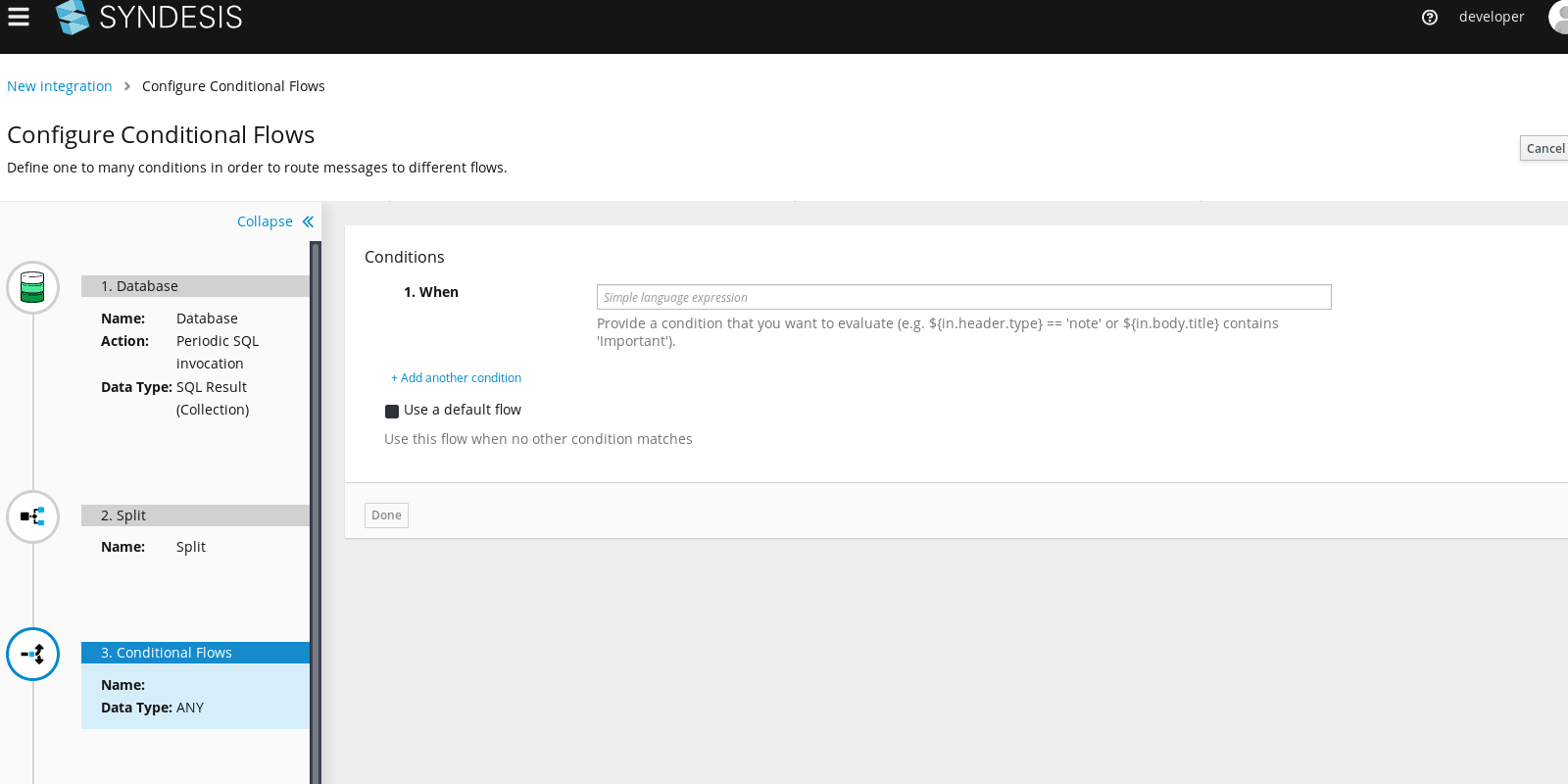 [Conditional flow] Condition manipulation icons are broken · Issue #5676 · syndesisio/syndesis ...