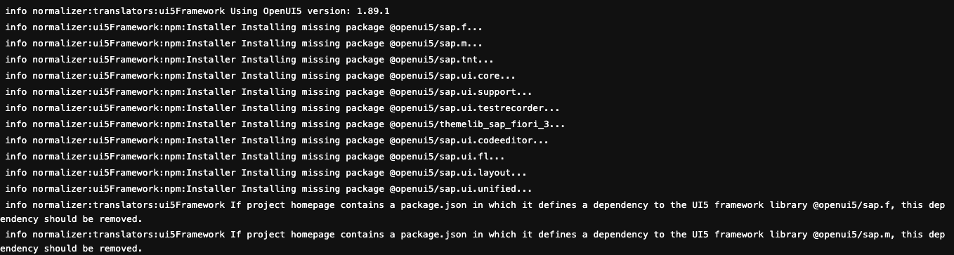 Documentation of Dependency management or a flag to rely on npm · Issue #521 · SAP/ui5-tooling ...