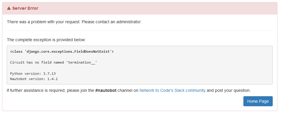 Circuits: can't swap terminations · Issue #2405 · nautobot/nautobot · GitHub