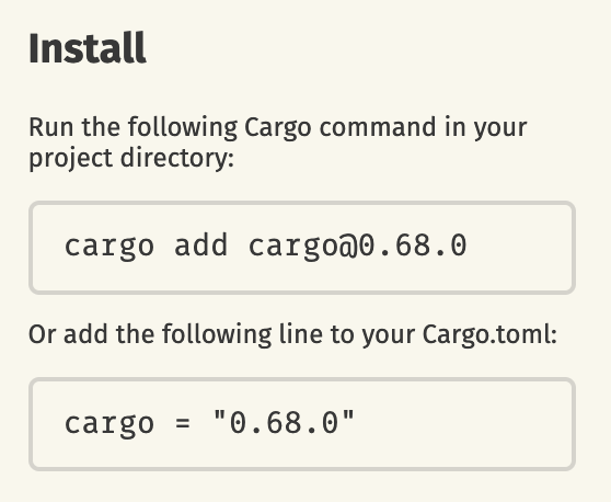 `cargo add clap@4.1.3` lock to the version specific · Issue #11687 · rust-lang/cargo · GitHub