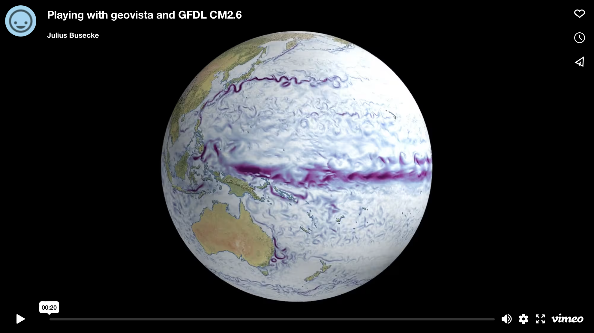 High resolution ocean model with animated camera · pyvista pyvista ...