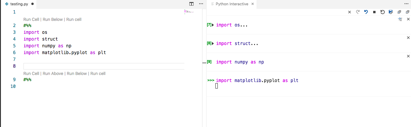 Is there a way to have a full REPL or console for vs code Python ...