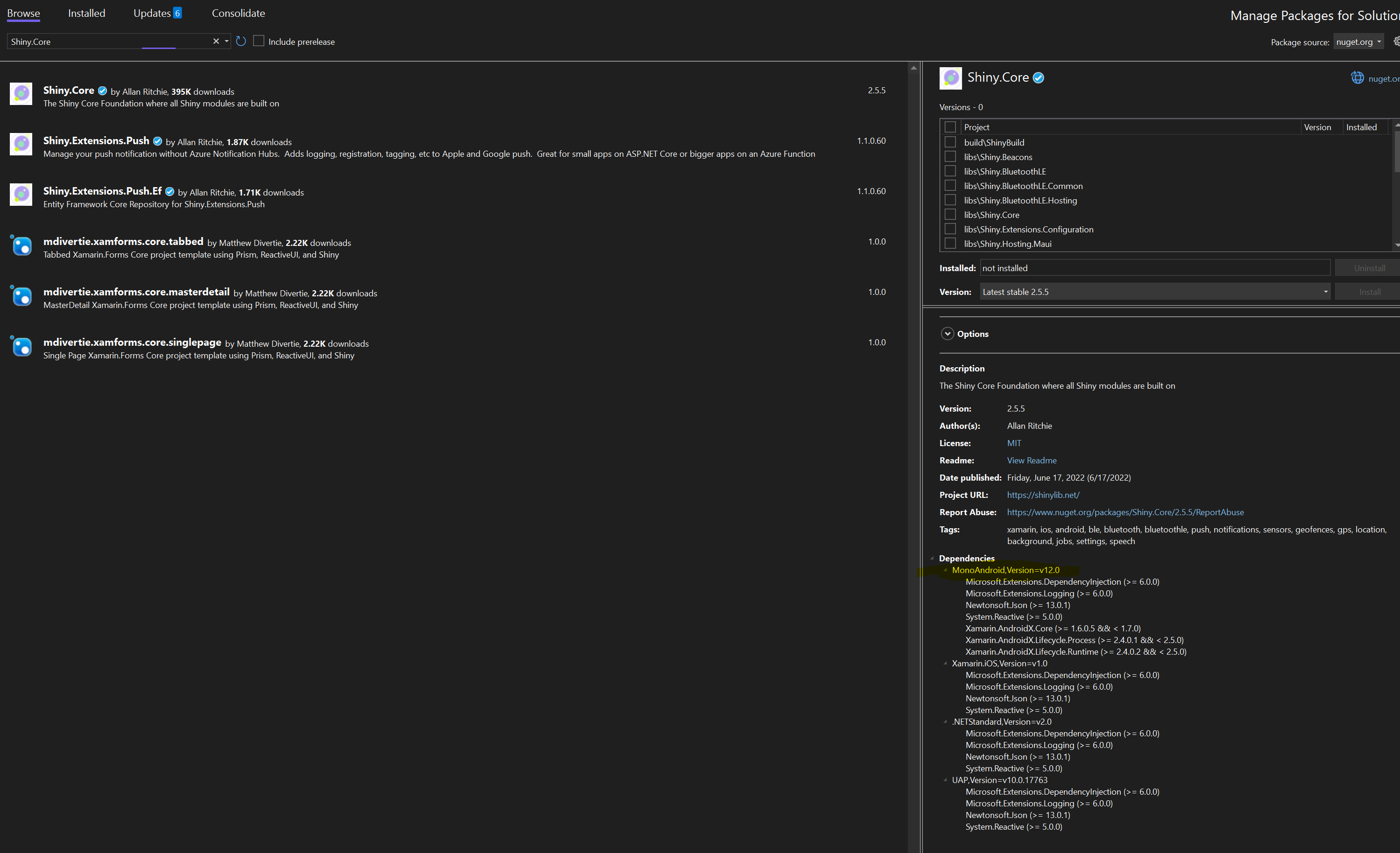 [Bug]: Cannot use Android hooks for startup in 2.5.x (non-alpha) · Issue #1059 · shinyorg/shiny ...