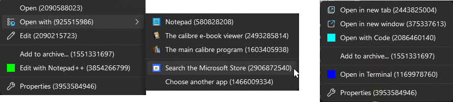 Matching items using `where` only applies to the top-level menu unless ...