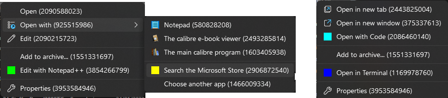 Matching items using `where` only applies to the top-level menu unless `find` is also specified ...