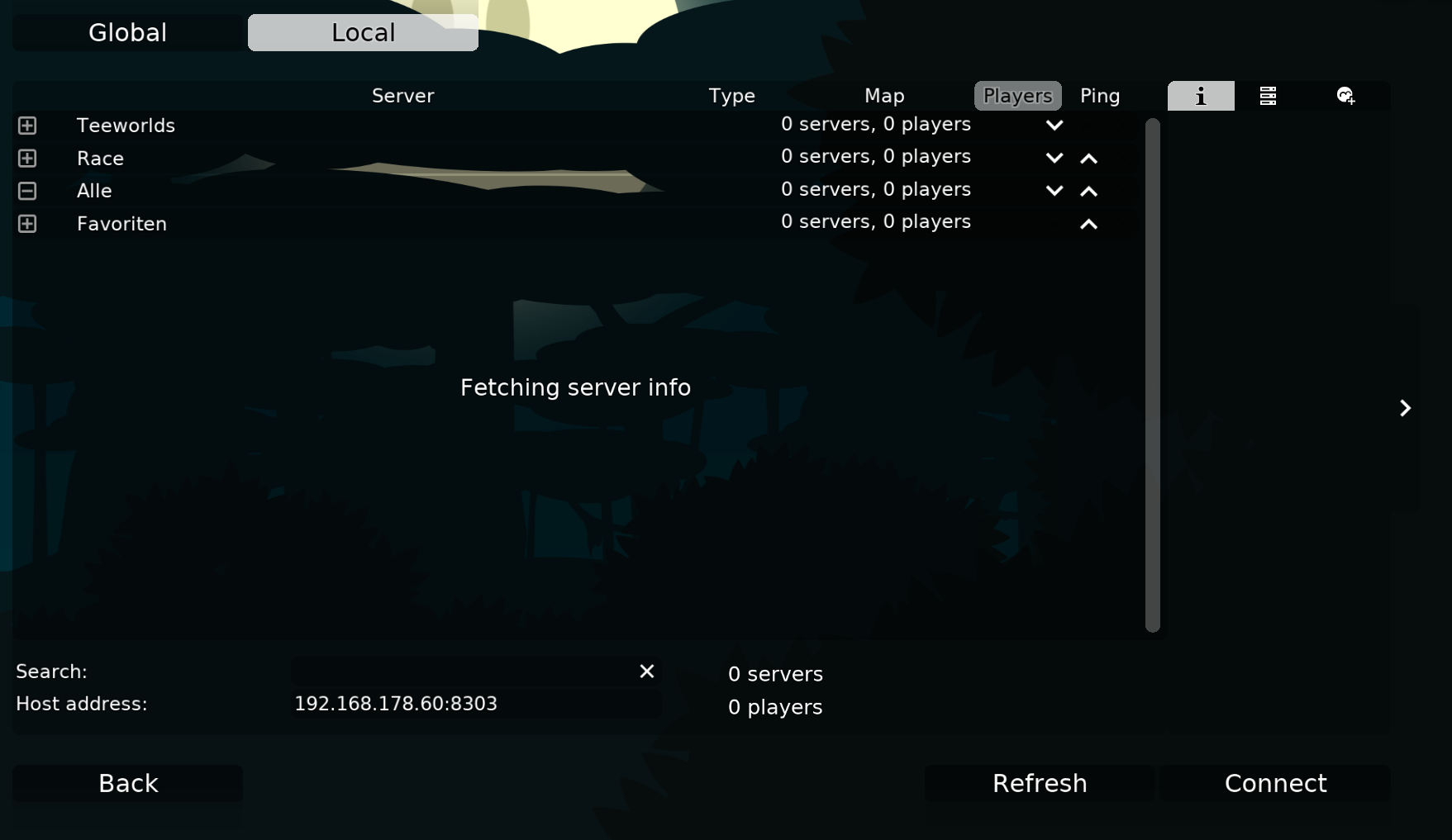 Rename Kog Tab to Community and add trusted servers · Issue #5654 · ddnet/ddnet · GitHub