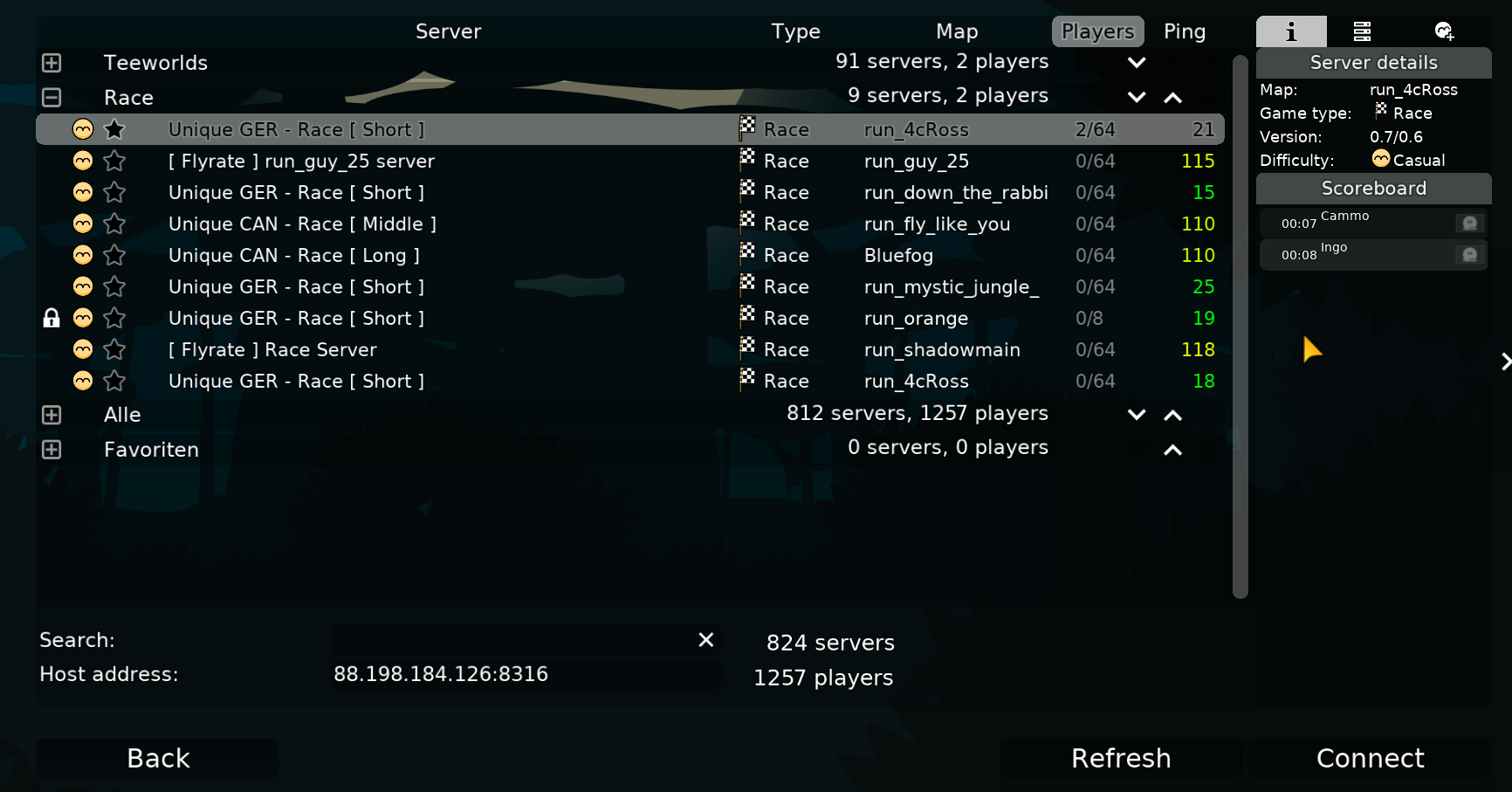 Rename Kog Tab to Community and add trusted servers · Issue #5654 · ddnet/ddnet · GitHub