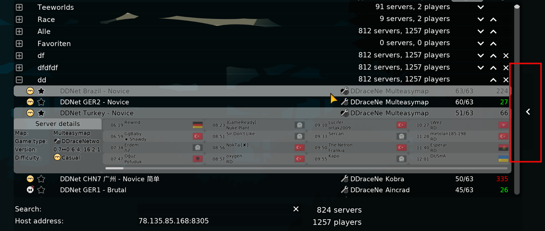 Rename Kog Tab to Community and add trusted servers · Issue #5654 · ddnet/ddnet · GitHub