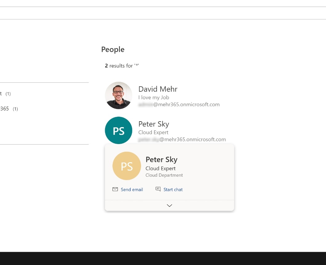 PnP People search Shows AAD disabled account in Search result as well ...