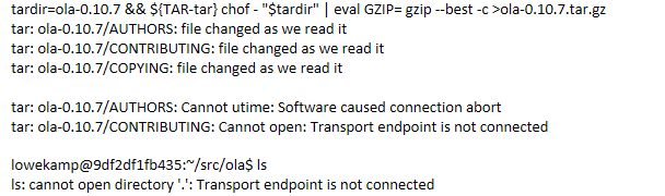 Windows Bind Mount Fails When Used By Tar In Linux Container · Issue