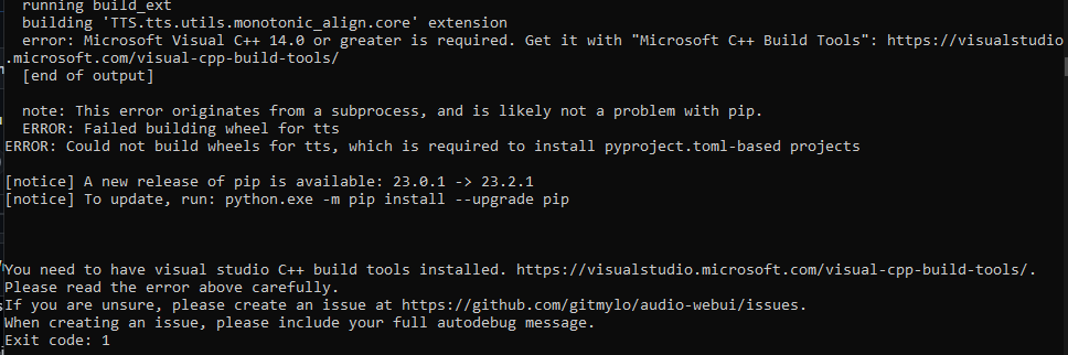 [QUESTION] · Issue #125 · gitmylo/audio-webui · GitHub