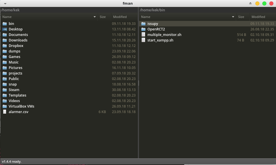 Compare directories and/or select files that are not present in the other pane · Issue #454 ...