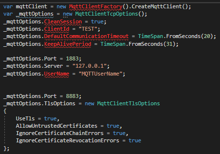 Stable broker connection in UWP · Issue #71 · dotnet/MQTTnet · GitHub