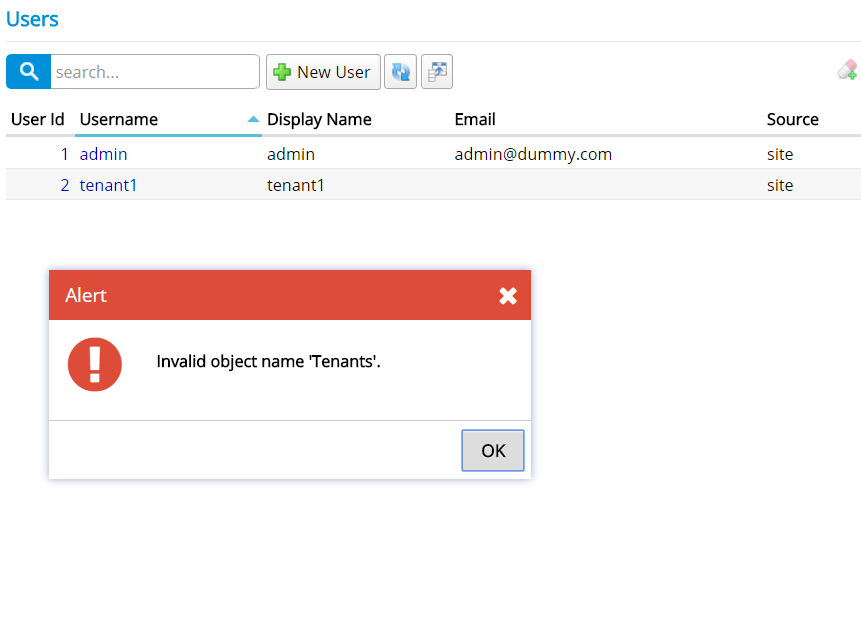 Multitenancy Issues · Issue #3224 · serenity-is/Serenity · GitHub