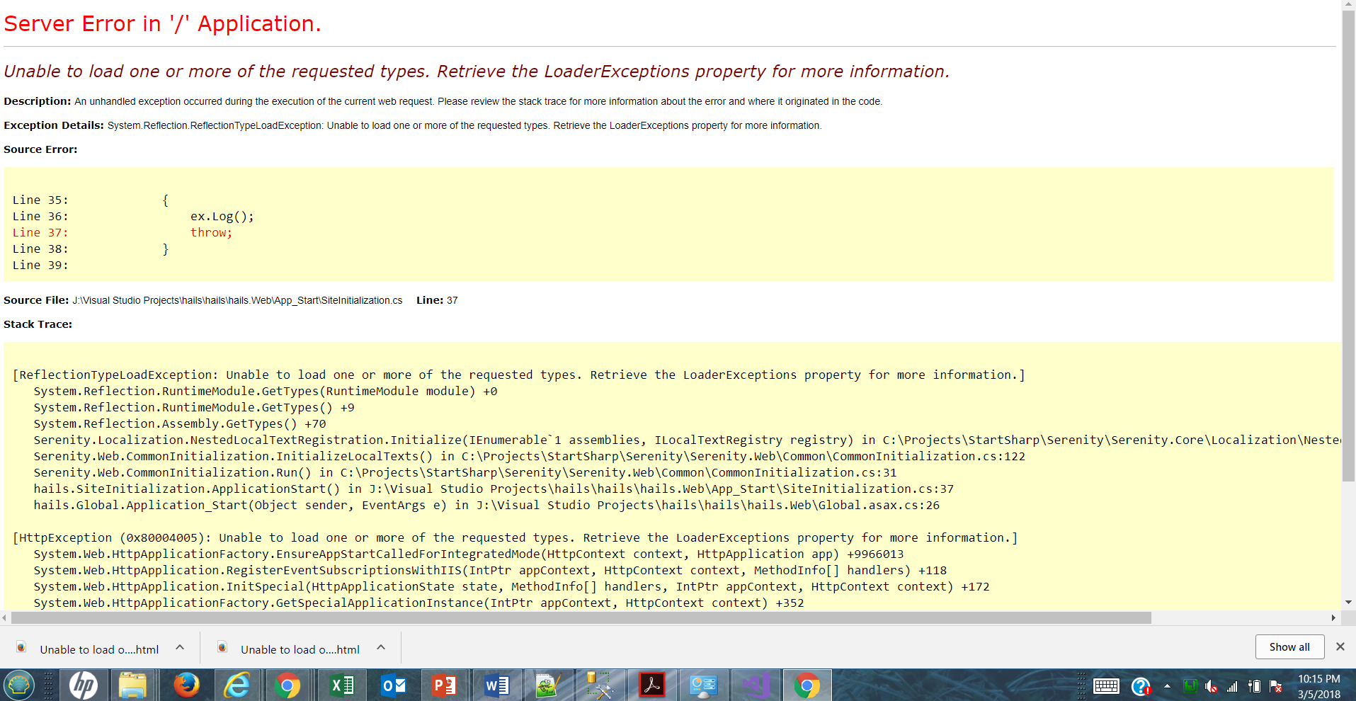 Unable to Run newly created project · Issue #3323 · serenity-is/Serenity · GitHub