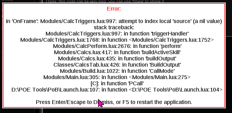 Pob 25082023 · Issue 6496 · Pathofbuildingcommunitypathofbuilding · Github 