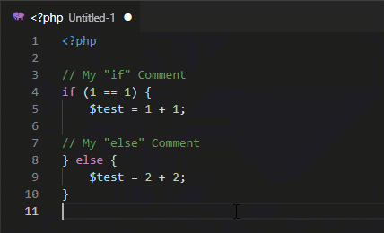 format document / else statement comment out of align · Issue #2105 · bmewburn/vscode ...