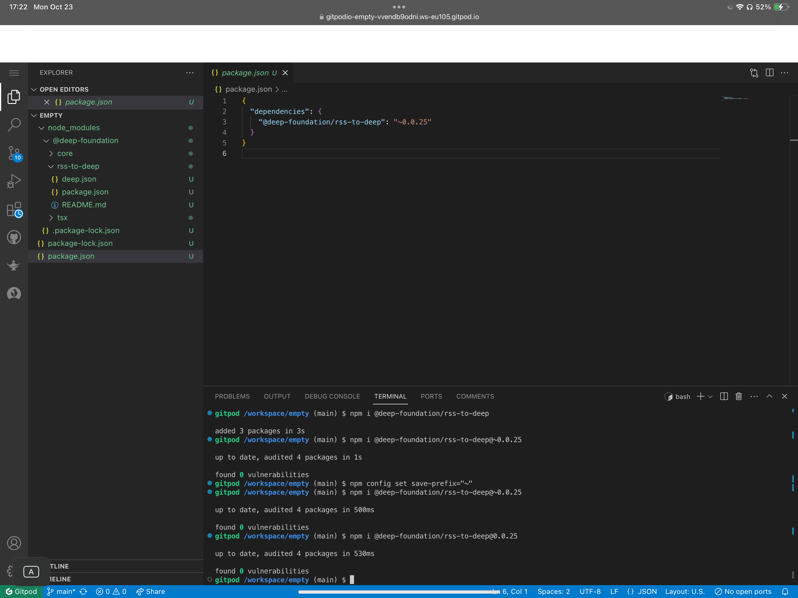 Publish with `~` versions for packages does not work. · Issue #76 · deep-foundation/npm-packager ...
